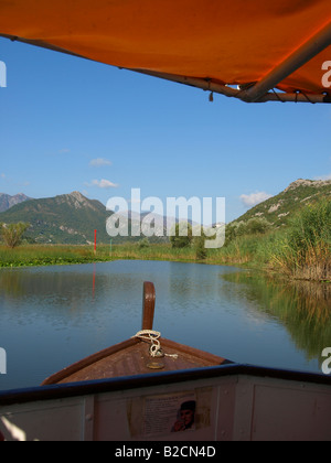 excursion boat on lake Skutari, Serbia and Montenegro, Skutari See ...