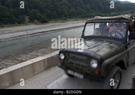 UAZ Russian jeep Stock Photo - Alamy