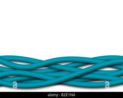 High Resolution Wire and Line Illustration in Black and White Stock ...