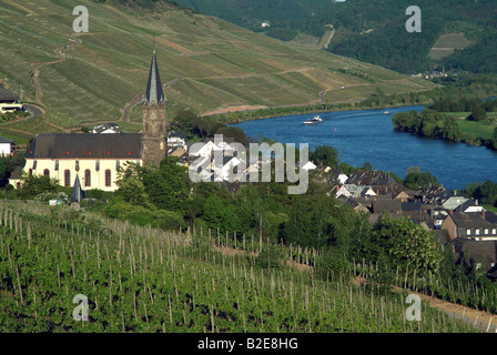 High angle view of buildings by river against sky Stock Photo - Alamy