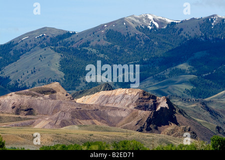 Three Rivers Stone Quarry near Challis Idaho Stock Photo - Alamy
