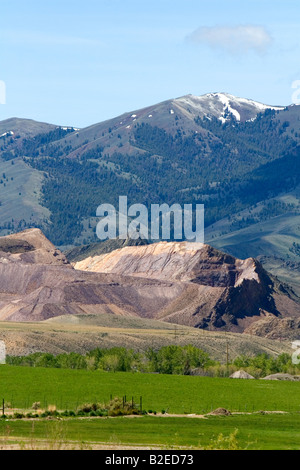 Three Rivers Stone Quarry near Challis Idaho Stock Photo - Alamy