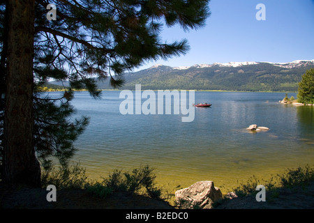 Cascade Lake in Valley County Idaho Stock Photo - Alamy