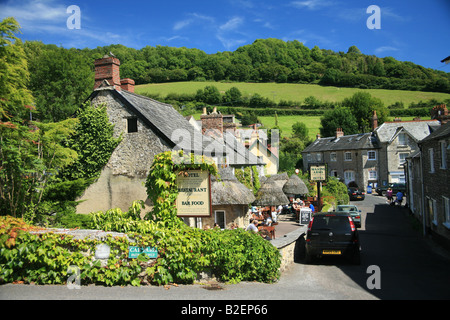 The Mason Arms Branscombe Devon England Stock Photo - Alamy