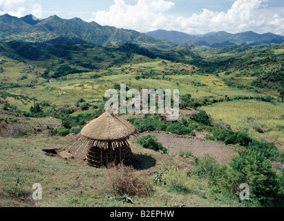 Ethiopian rolling hills landscape Stock Photo - Alamy