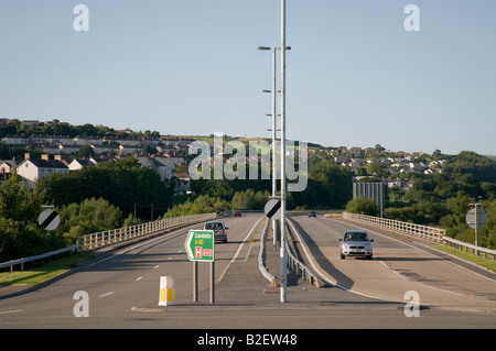 A40 Carmarthen bypass Stock Photo - Alamy