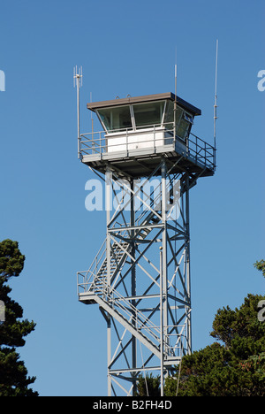 Coast Guard Tower Stock Photo - Alamy
