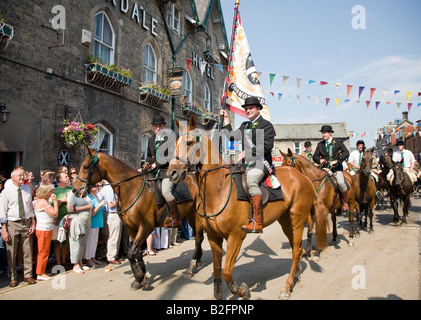 The Cornet With The Town Standard At The Langholm Common Riding ...