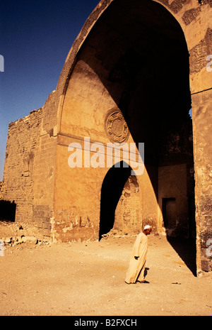 Remains of necropolis and Arch in ancient columns excavation site in ...