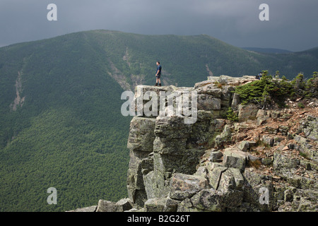 The summit of Bondcliff in the Pemigewasset Wilderness during the ...