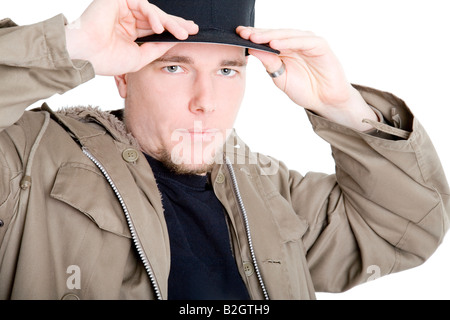Young man with basecap Stock Photo - Alamy