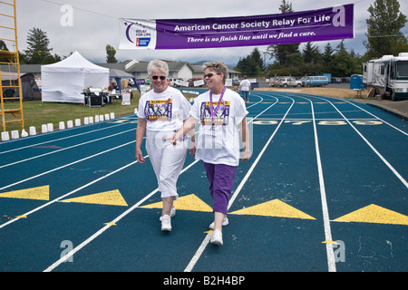 'Relay For Life' Cancer Walk Stock Photo - Alamy