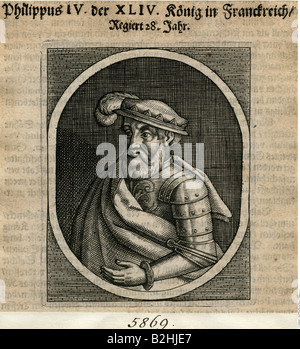 King Philip IV of France, 1268-1314 Stock Photo - Alamy