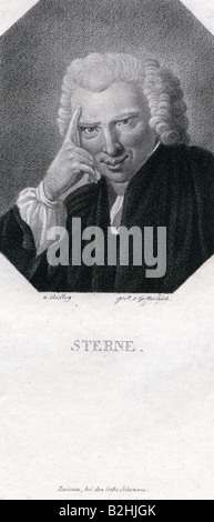 Lawrence Sterne portrait Stock Photo - Alamy