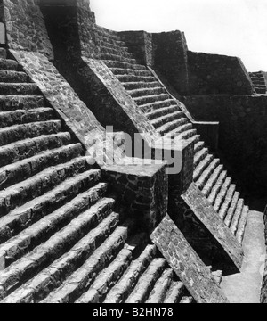The ruins of Teopanzolco in Cuernavaca, Mexico Stock Photo - Alamy