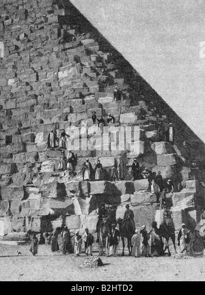 19th century - Great Pyramid of Giza - Thomas Seddon (1855) - DeYoung ...