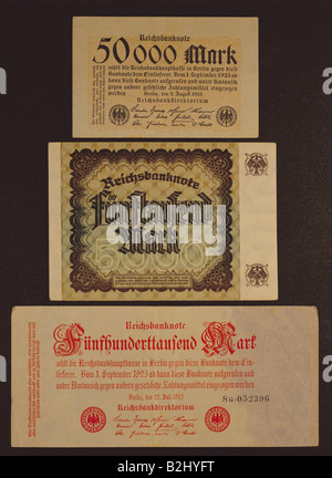 Germany Banknote - 5000 Mark - 1922 Stock Photo - Alamy