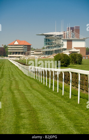 County Stand at York Racecourse, in the sn Stock Photo - Alamy