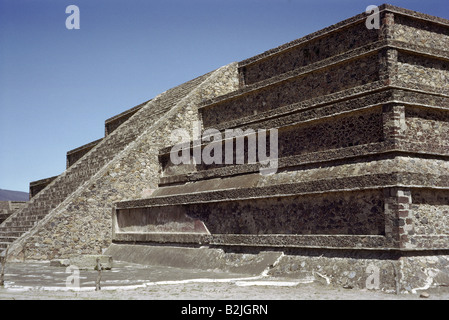 geography / travel, Mexico, Teotihuacan, populated 1st century BC - 7th ...