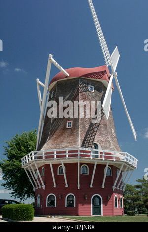 Dutch windmill replica Orange City Iowa Stock Photo - Alamy