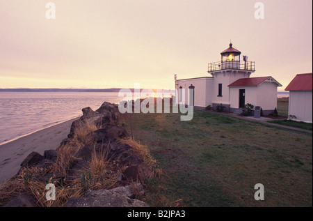Point No Point Kayak Lighthouse Kitsap peninsula Puget Sound Washington ...