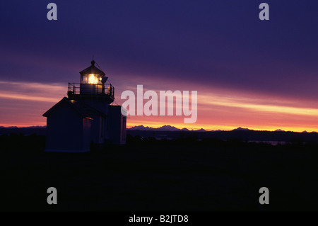 Point No Point Kayak Lighthouse Kitsap peninsula Puget Sound Washington ...