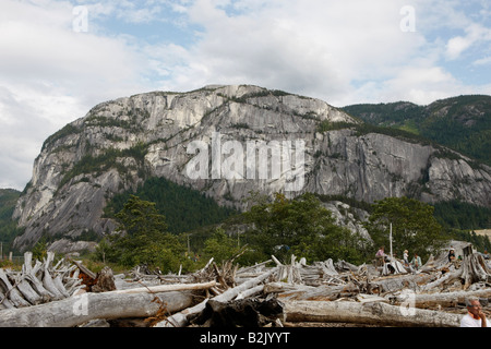 British Columbia Squamish cheif Stock Photo - Alamy