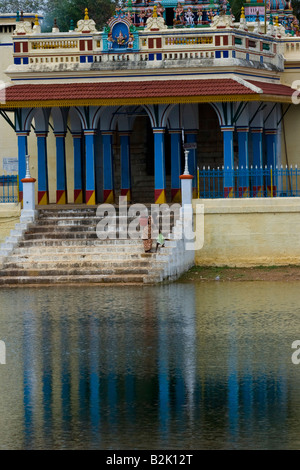 Hindu Temple in Chettinad South India Stock Photo - Alamy