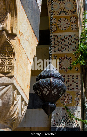 Lantern at Azem Palace in the Old City in Damascus Syria Stock Photo ...