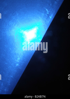 bright sunlight through blue perspex glass window Stock Photo - Alamy