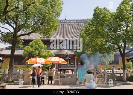 China, Suzhou, Temple Of Mystery, Xuan Miao Guan Stock Photo - Alamy