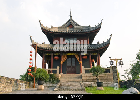 China, Suzhou, Panmen Gate Tower Stock Photo - Alamy