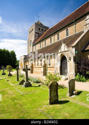 St Mary Church in Liss Hampshire UK Stock Photo - Alamy