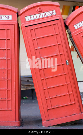 Phone boxes at Kingston-upon-thames Stock Photo - Alamy