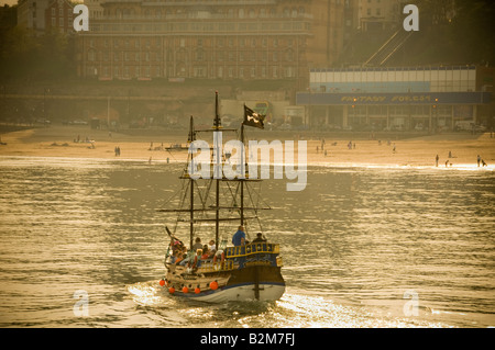 Hispaniola Pleasure Boat Scarborough Yorkshire UK Stock Photo: 70120399 ...