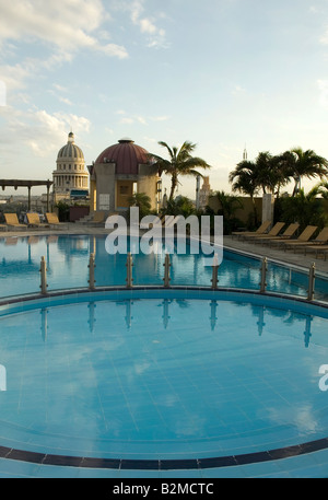 swimming pool at sunset in Capitol Reef National Park in United States ...