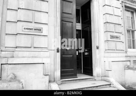 The entrance to the Cabinet Office at 70 Whitehall. The Cabinet Stock ...