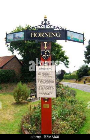 The village, Horning Village, England Stock Photo - Alamy