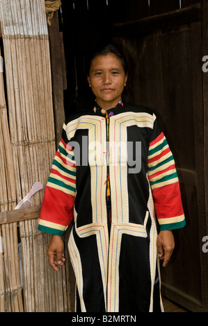 A Black Lahu woman in traditional dress Stock Photo - Alamy