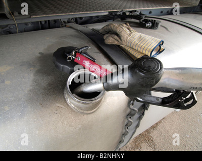 Filling up a truck with Diesel fuel is something that costs a thousand ...