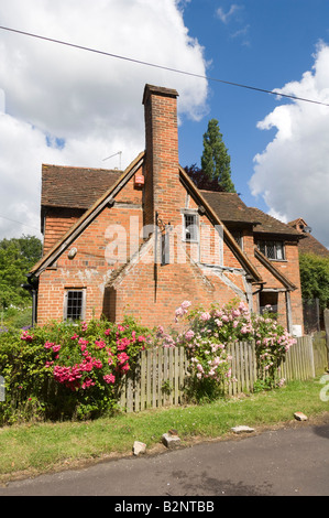 Old Cottage Dogmersfield Hampshire UK Stock Photo - Alamy