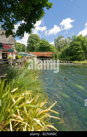 Mayfly Pub Fullerton Hampshire UK Stock Photo - Alamy