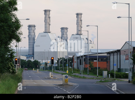 Peterborough Gas power station Stock Photo - Alamy
