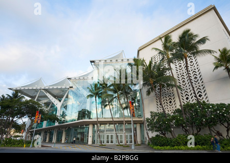 Hawaii,Hawaiian,Oahu,Honolulu,Convention Center,centre,interior inside ...