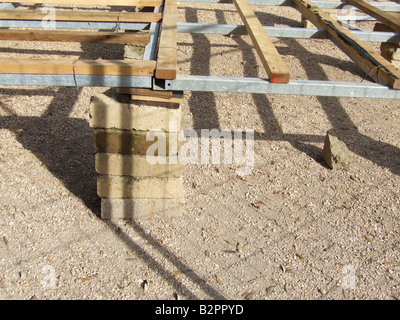 temporary property structure under construction Stock Photo - Alamy