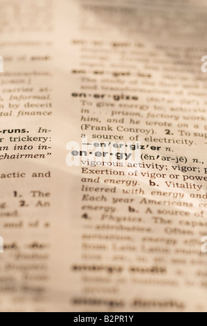 Definition of word mean in dictionary Stock Photo - Alamy