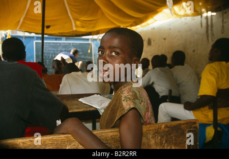 Boy in a classroom in Luanda, Angola Stock Photo - Alamy