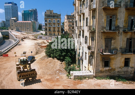 Beirut Multi Level Highrise Apartments with Sea View Stock Photo - Alamy