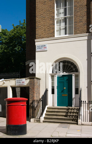 Cockpit steps, Old Queen Street, Westminster Stock Photo - Alamy