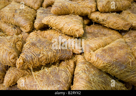 Damascus Syria bakery baklava sweet pastry Bazaar Souk Souq center ...